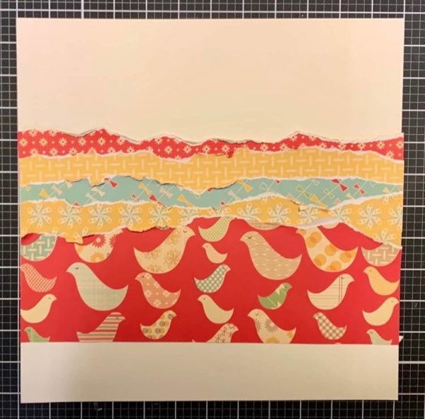 Torn Paper Scrapbook Layout (Perfect For Beginners) - Scrapbooking Bee